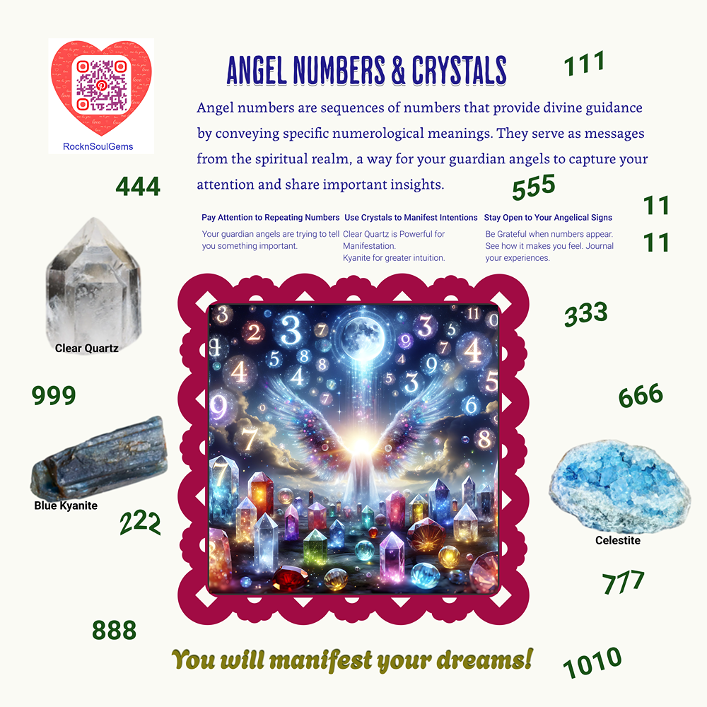 Manifest Your Desires: The Power of Crystals and Angel Numbers – Rock n ...