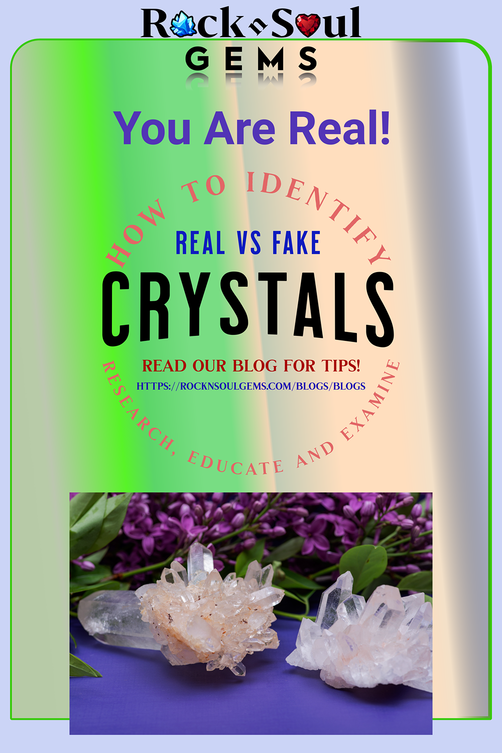 5 Easy Steps to Identify Real Crystals – Rock n Soul Gems
